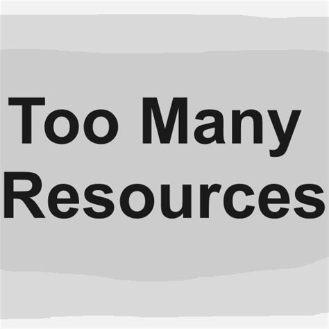 Too Many Resources Minecraft Mods Curseforge
