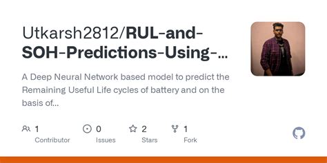 Rul And Soh Predictions Using Neural Networksrul And Soh Prediction Of