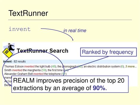 Ppt Sparse Information Extraction Unsupervised Language Models To The Rescue Powerpoint