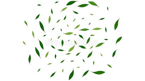 Green Leaf Explosion Element Design Nature Spring Fresh Ecology