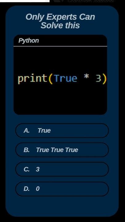 Only Coding Masters Can Solve This 🔥 Write Your Answer In The Comments Python Exercise 15