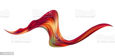 현대 다채로운 흐름 포스터입니다 컬러 배경에서 웨이브 액체 모양입니다 디자인 프로젝트에 대 한 예술 디자인입니다 벡터 일러스트 레이 션 0명에 대한 스톡 벡터 아트 및 기타