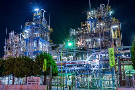 大竹市工場夜景04 by Hiro photo ID9418498 写真共有サイト PHOTOHITO