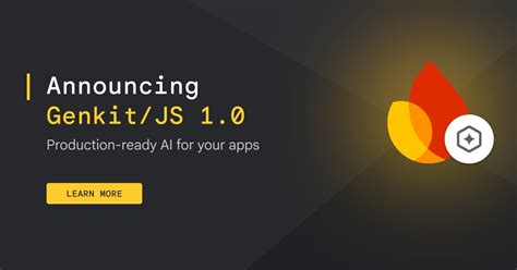 Firebase Thailand ประกาศ Firebase Genkit สำหรับ Nodejs ออกเวอร์ชัน