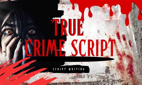 research write your true crime script article youtube true crime