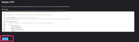 [bug] replay job · issue 318 · jenkinsci templating engine plugin · github