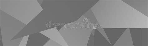 Abstract Geometric Gray Pattern With Sharp Angular Shapes And Light
