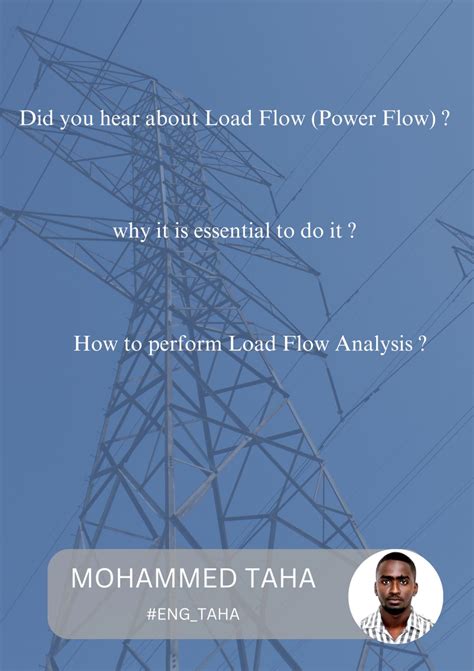 how to perform load flow analysis in power systems mohammed taha