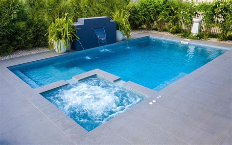 The Absolute Built In Spa Splash Deck Leisure Pools Australia Artofit