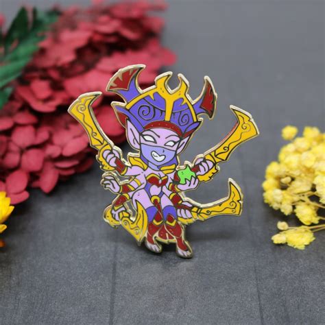 Shivarra Warlock Minion Monster Girl World Of Warcraft Fanart Enamel