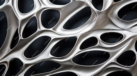 Premium Ai Image Abstract 3d Rendering Of Chaotic Structure Bended