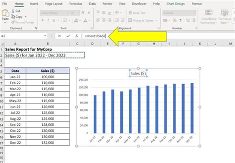 Dynamic Chart Titles In Excel Dedicated Excel