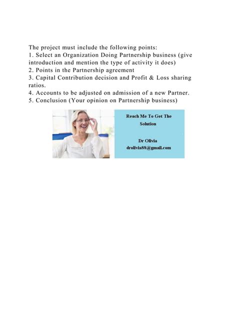 The Project Must Include The Following Points1 Select An Organdocx