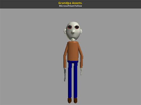 Grandpa Assets Baldis Basics Modding Tools