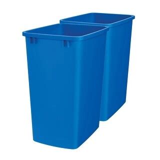 Rev A Shelf Polymer Replacement Quart Trash Bin Blue Pack RV Bed Bath