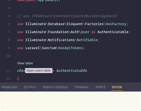 Devdb 在 Vs Code 内访问数据库 日思录