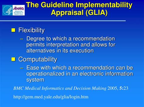 Ppt Guideline Implementability” Appraisal Or If You Write It Will They Use It Powerpoint