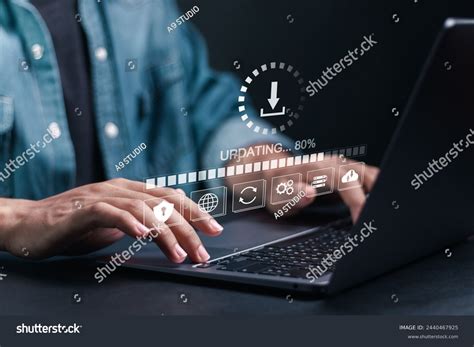 Software Update Operating System Upgrade Concept Stock Photo Shutterstock
