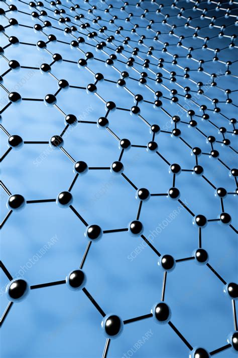 Graphene Sheet Illustration Stock Image F0431188 Science Photo