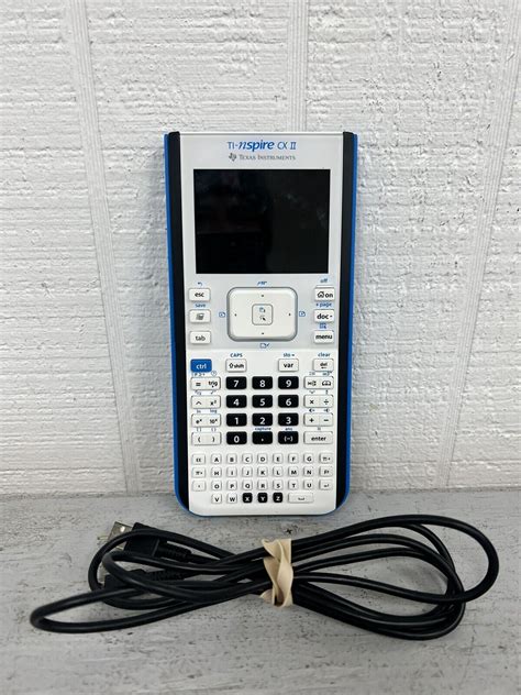 Texas Instruments TI Nspire CX II Graphing Calculator White For Sale
