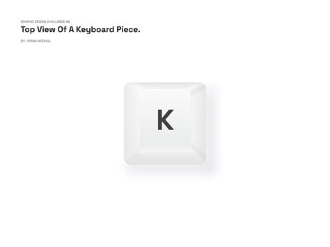 6 Graphic Design Challenge A Keyboard Piece By Kiran On Dribbble