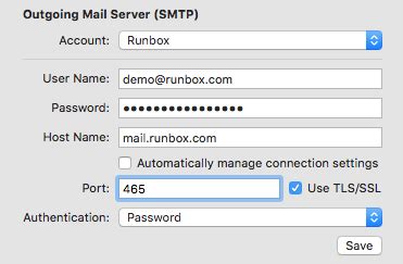 Enabling TLS SSL Encryption On The SMTP Service Runbox Help