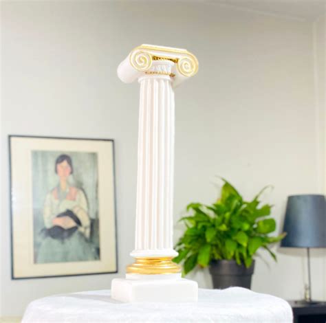 Ancient Greek Ionic Order Column Home Decor Column Cm In Etsy