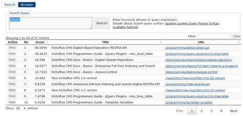 Cms Jquery Plugin Cmspluginnews Cms Programmers Guide