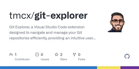 GitHub Tmcx Git Explorer Git Explorer A Visual Studio Code Extension Designed To Navigate