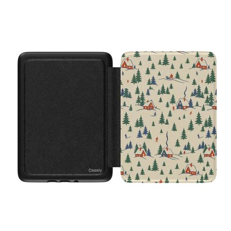 Chalet All Day Winter Village Kindle Case Casely