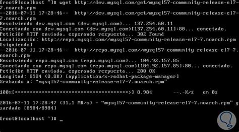 Cómo instalar MySQL en CentOS Solvetic