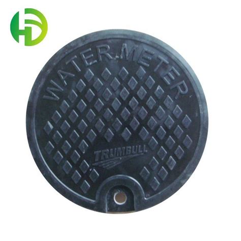 Round Circular Composite Decorative Water Well Cover Smc Water Meter