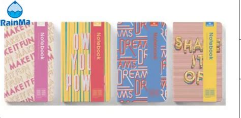 Office Girl Hardcover A Notebook With Custom Logo Office Supply And Stationery