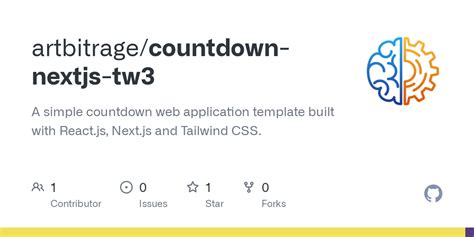 Github Artbitragecountdown Nextjs Tw3 A Simple Countdown Web