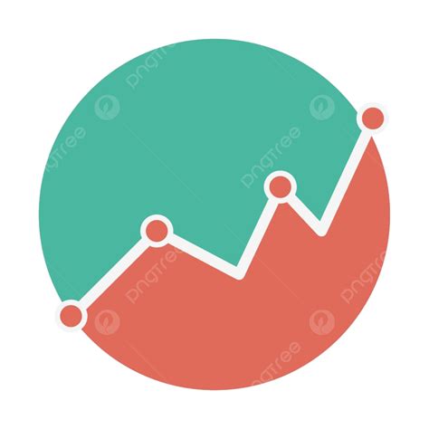 Rising Graph Vector Design Images Inconsistent Line Graph Variation Rise Variation Compare
