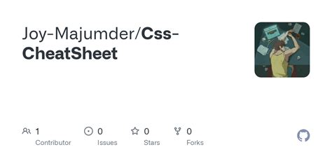 Github Joy Majumdercss Cheatsheet