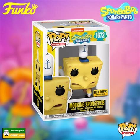 Spongebob Squarepants 25th Anniversary Funko Pops Unveiled