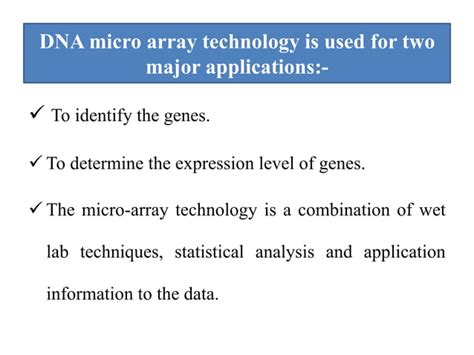 Microarray Data Analysis By Ritesh Kumar Pptx Genetics Science