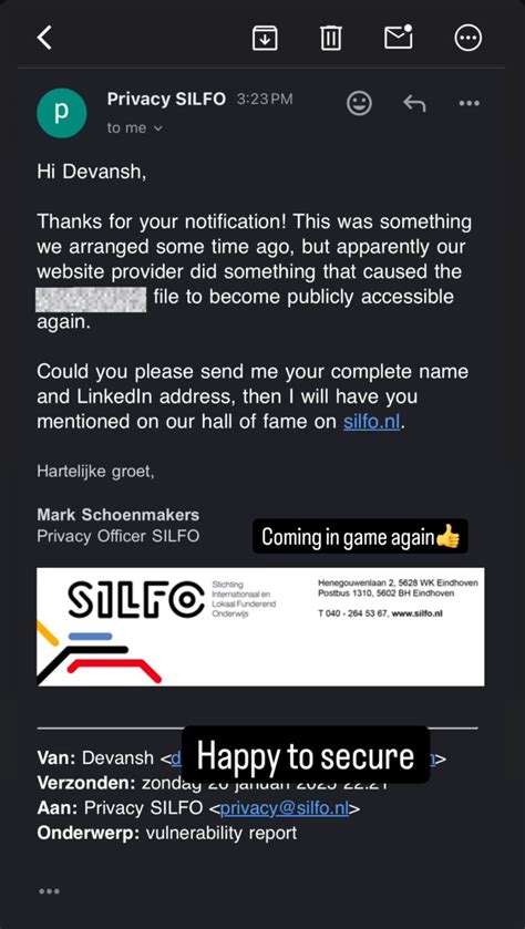 Devansh Chauhan On Linkedin Cybersecurity Bugbounty Halloffame