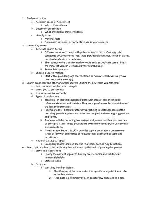 How To Implement Structured Research By Westlaw Pdf