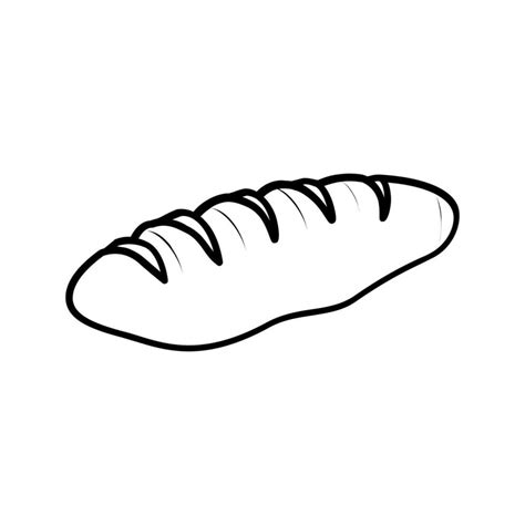 Baguette Editable And Resizeable Vector Icon 25262106 Vector Art At Vecteezy