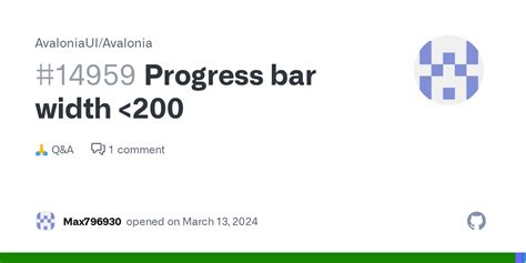 Progress Bar Width