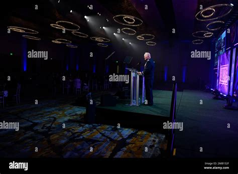 Chief Of Space Operations John W “jay” Raymond Speaks During The Uso Service Member Of The Year