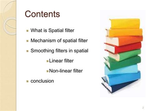 Smoothing Filters In Spatial Domain PPTX