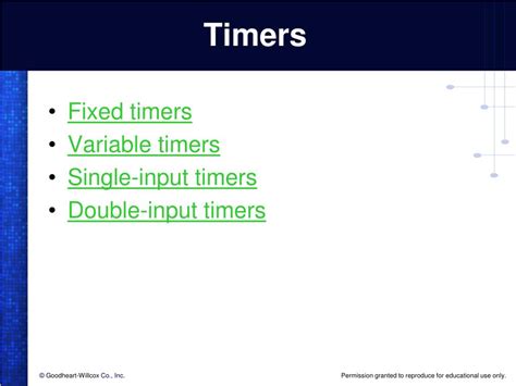 ppt plc timer instructions powerpoint presentation free download