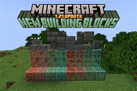 Minecraft Snapshot 23w43a Adds New Copper Blocks Tuff Block Variants