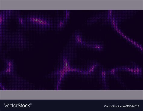 Abstract Big Data Visualization Violet Royalty Free Vector