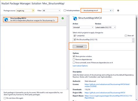 ASP NET MVC 5 Usando o StructureMap para injeção de dependência