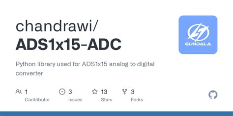 GitHub Chandrawi ADS X ADC Python Library Used For ADS X Analog To Digital Converter