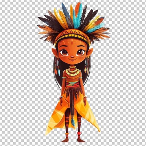 Page 4 Chibi Native American Warrior Psd High Quality Free Psd